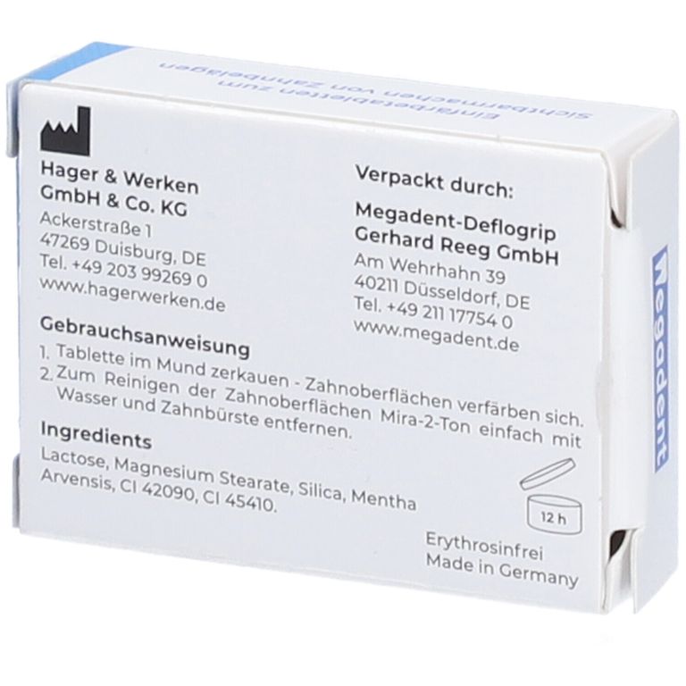 Miradent Mira-2-Ton® Plaquetest Tabletten 10 St - Shop Apotheke
