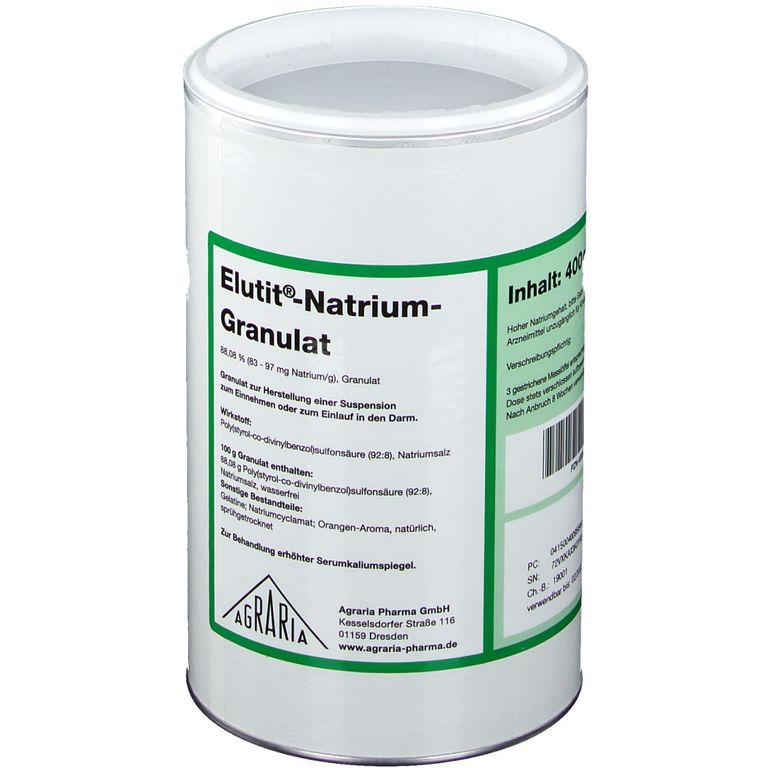 Elutit®-Natrium-AS-Pulver 400 g mit dem E-Rezept kaufen - Shop Apotheke