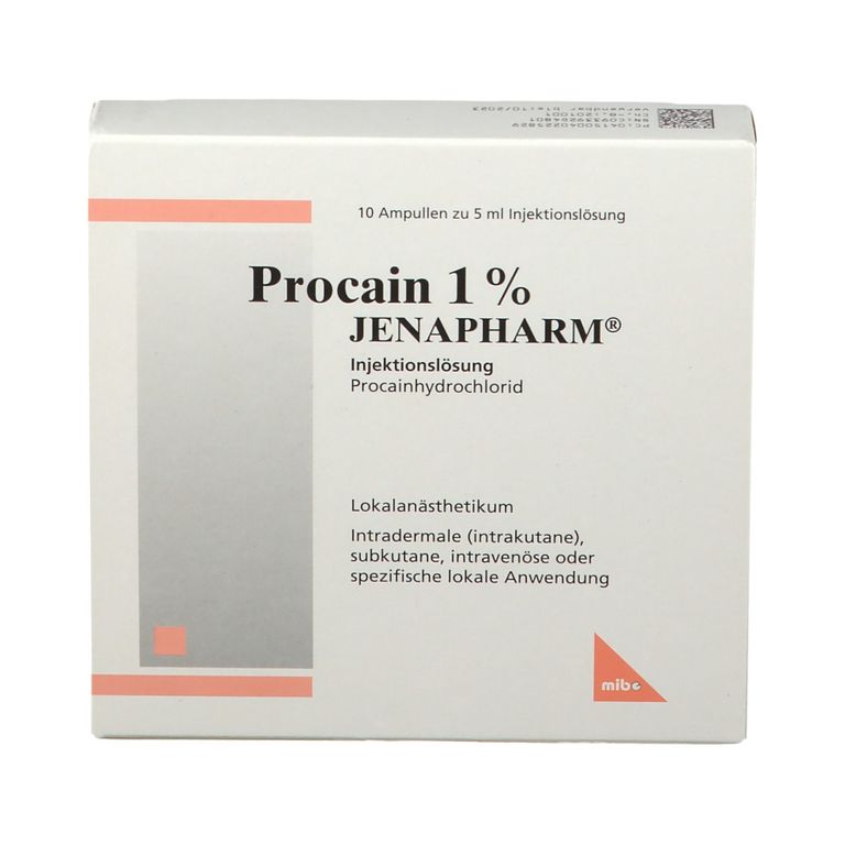 Procain 1% JENAPHARM® 10x5 ml mit dem E-Rezept kaufen - Shop Apotheke