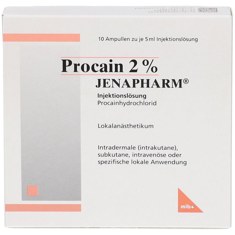 Procain 2% JENAPHARM® 10x5 ml mit dem E-Rezept kaufen - Shop Apotheke