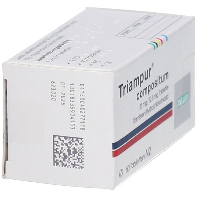 Triampur® compositum 25 mg/12,5 mg 50 St mit dem E-Rezept kaufen - Shop ...