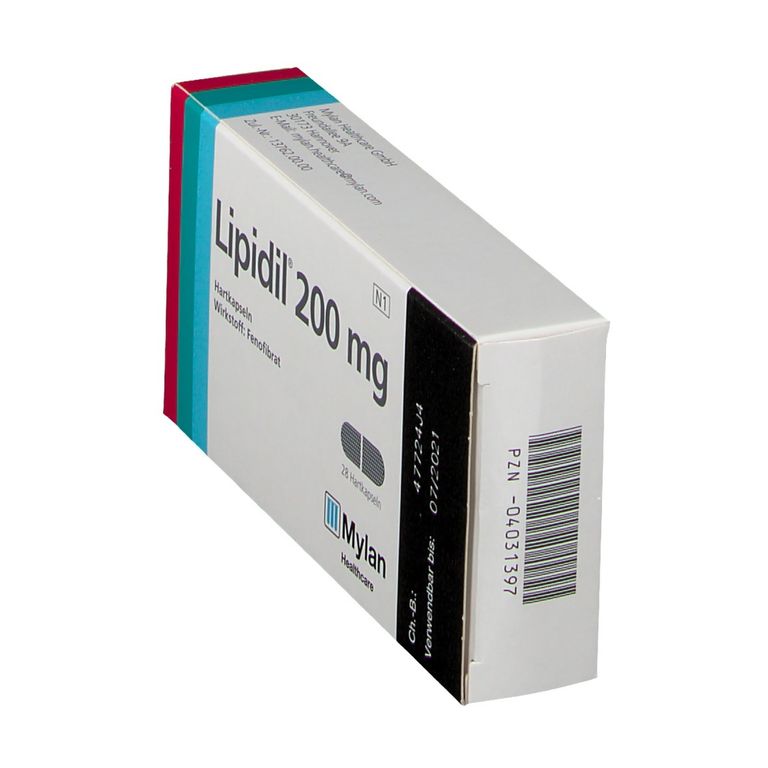 Lipidil® 200 mg 28 St mit dem E-Rezept kaufen - Shop Apotheke