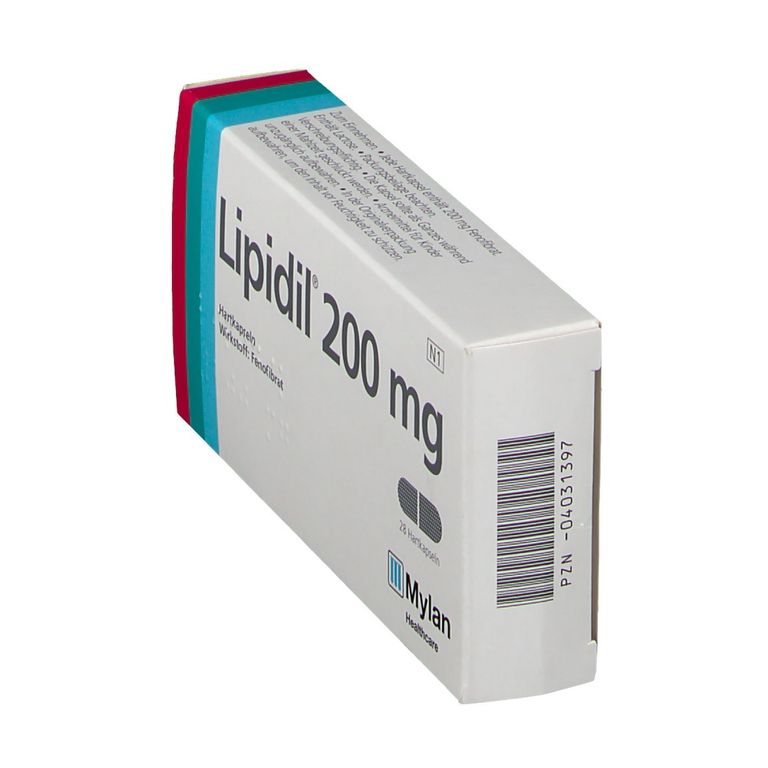 Lipidil® 200 mg 28 St mit dem E-Rezept kaufen - Shop Apotheke