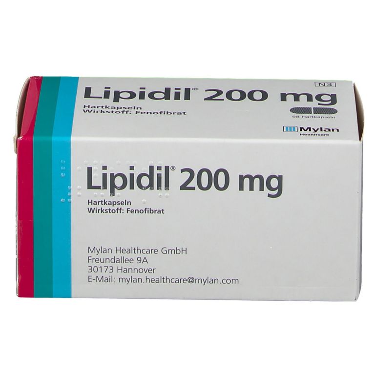 Lipidil® 200 mg 98 St mit dem E-Rezept kaufen - Shop Apotheke