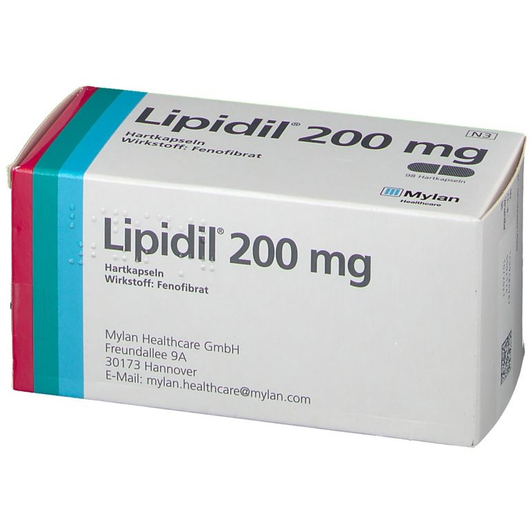 Lipidil® 200 mg 98 St mit dem E-Rezept kaufen - Shop Apotheke