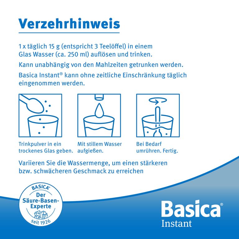 Basica® Instant 300 g - Shop Apotheke