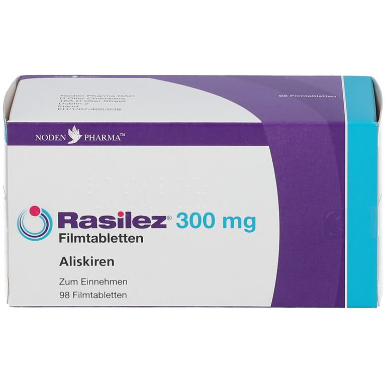 Rasilez® 300 mg 98 St mit dem E-Rezept kaufen - Shop Apotheke