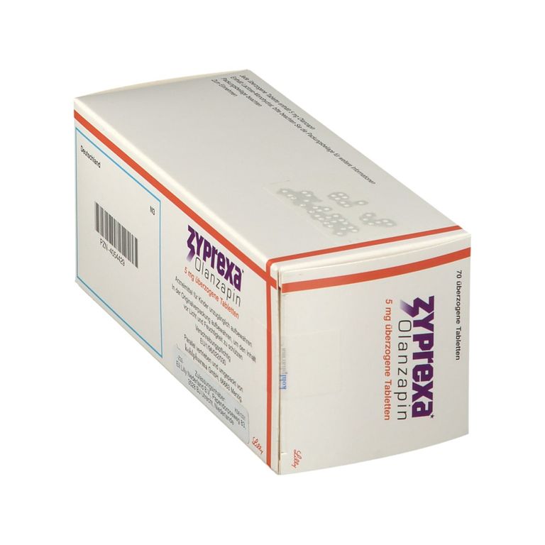 Zyprexa® 5 mg 70 St mit dem E-Rezept kaufen - Shop Apotheke