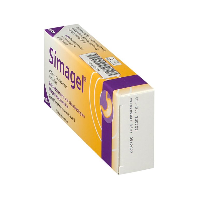 Simagel Kautabletten 20 St - Shop Apotheke