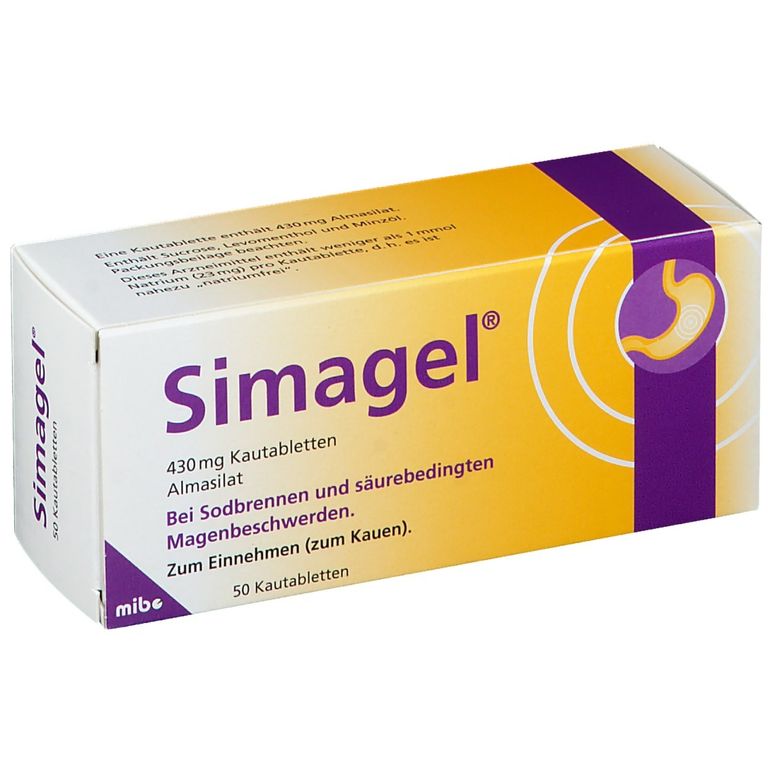 Simagel Kautabletten 50 St - Shop Apotheke