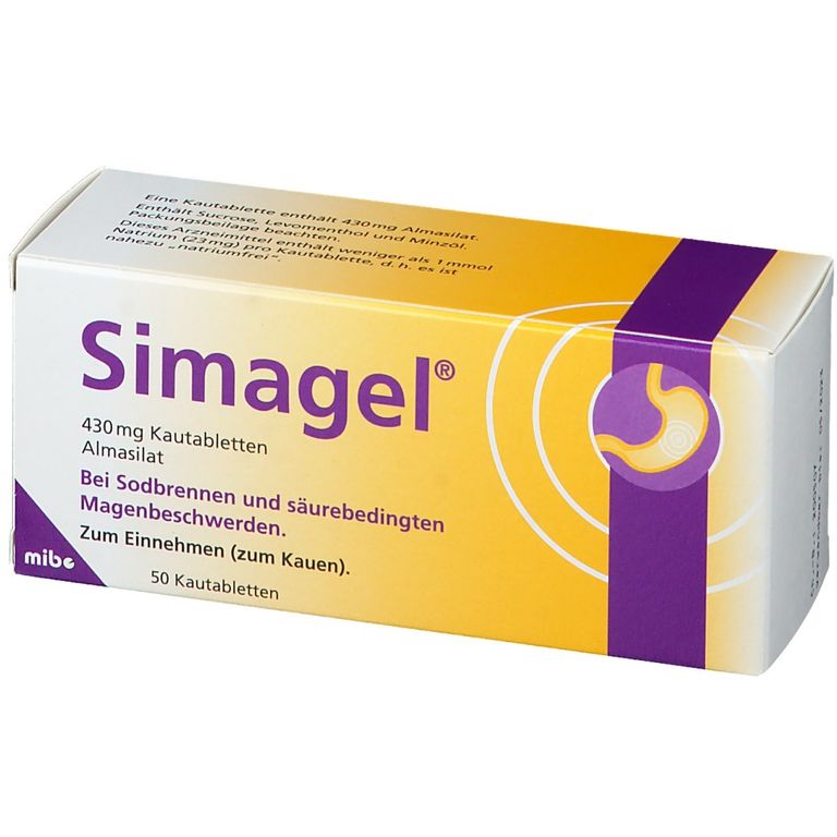 Simagel Kautabletten 50 St - Shop Apotheke