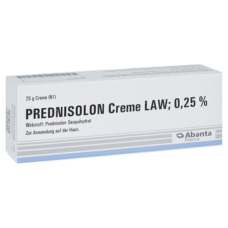 Prednisolon® Creme Law 25 g mit dem E-Rezept kaufen - Shop Apotheke