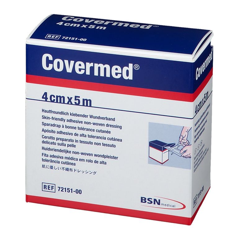 Covermed® Pflaster Meterware 4 cm x 5 m 1 St - Shop Apotheke