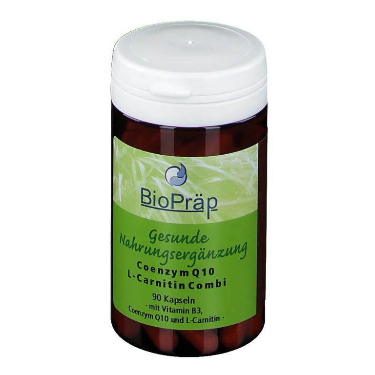 COENZYM Q10 L Carnitin Combi 30mg + 180mg Kapseln 90 St - Shop Apotheke