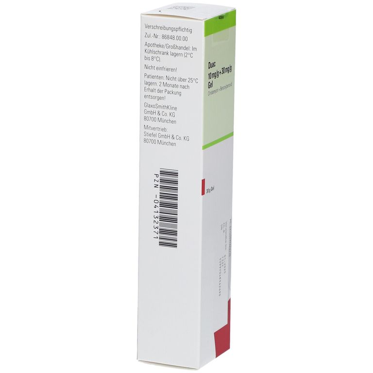 Duac 10 mg/g + 30 mg/g Gel 30 g mit dem E-Rezept kaufen - Shop Apotheke