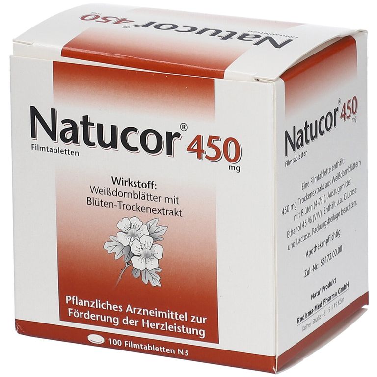 Natucor® 450 mg 100 St - Shop Apotheke