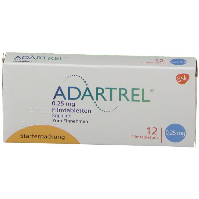 ADARTREL® 0,25 mg 12 St mit dem E-Rezept kaufen - Shop Apotheke