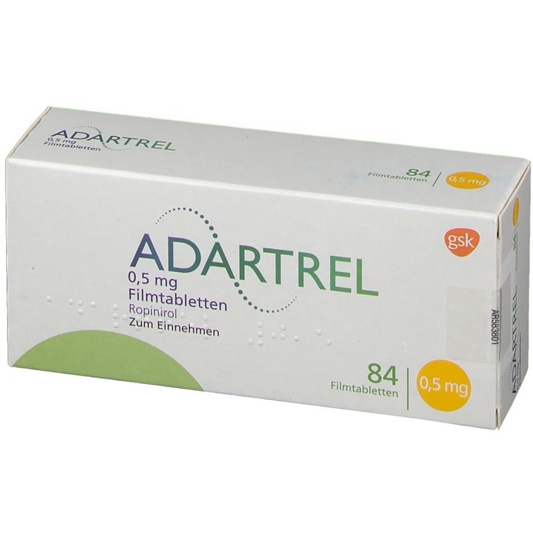 ADARTREL® 0,5 mg 84 St mit dem E-Rezept kaufen - Shop Apotheke