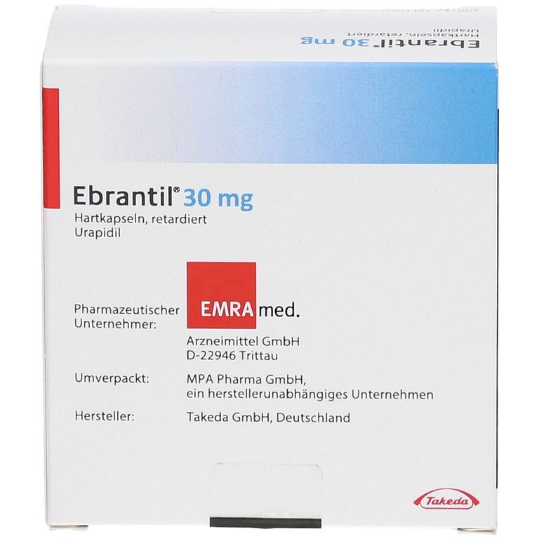 EBRANTIL 30 mg Retardkapseln 100 St mit dem E-Rezept kaufen - Shop Apotheke