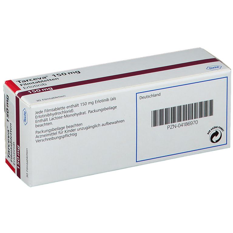 Tarceva® 150 mg 30 St mit dem E-Rezept kaufen - Shop Apotheke