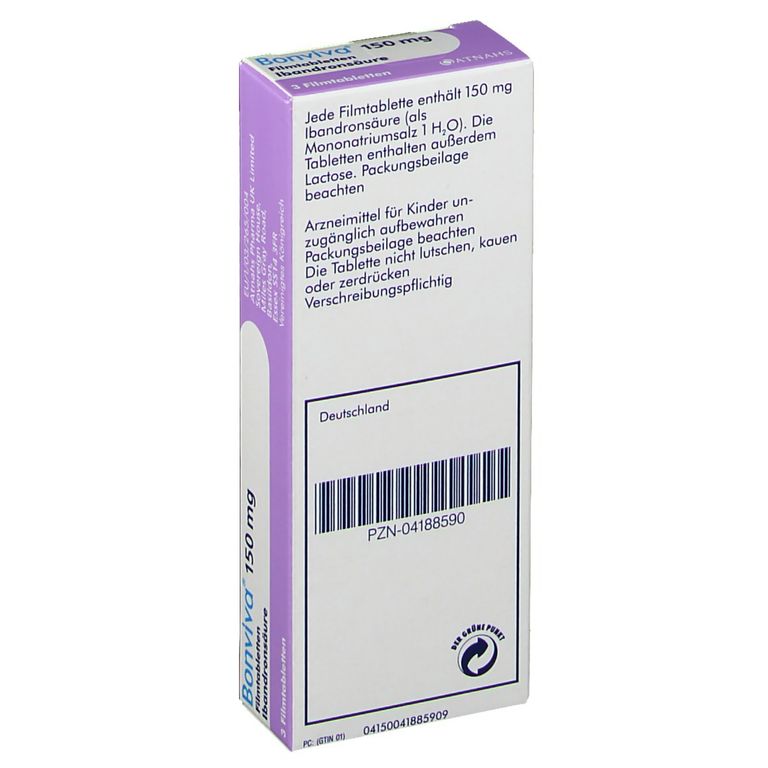 Bonviva® 150 mg 3 St mit dem E-Rezept kaufen - Shop Apotheke