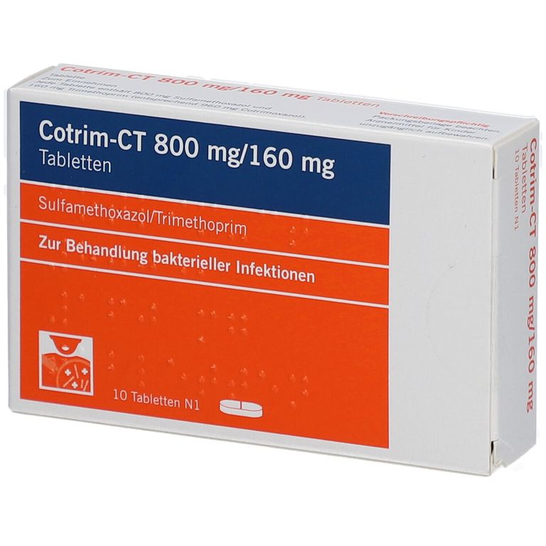 Cotrim - Ct 800Mg/160Mg 10 St mit dem E-Rezept kaufen - Shop Apotheke