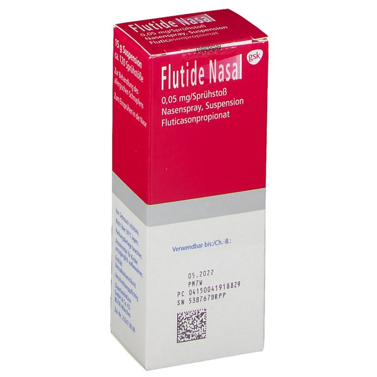 Flutide® Nasal 0,05 mg/Sprühstoß 1 St mit dem E-Rezept kaufen - Shop ...