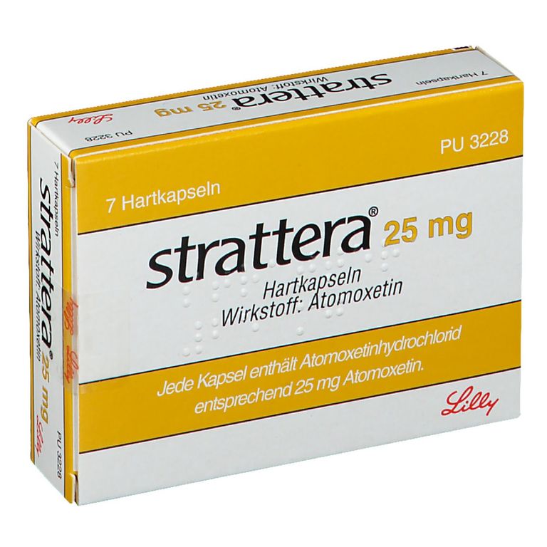 strattera® 25 mg 7 St mit dem E-Rezept kaufen - Shop Apotheke