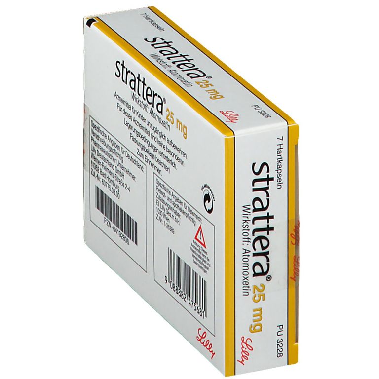 strattera® 25 mg 7 St mit dem E-Rezept kaufen - Shop Apotheke