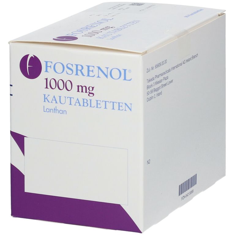 Fosrenol® 1000 mg 90 St mit dem E-Rezept kaufen - Shop Apotheke