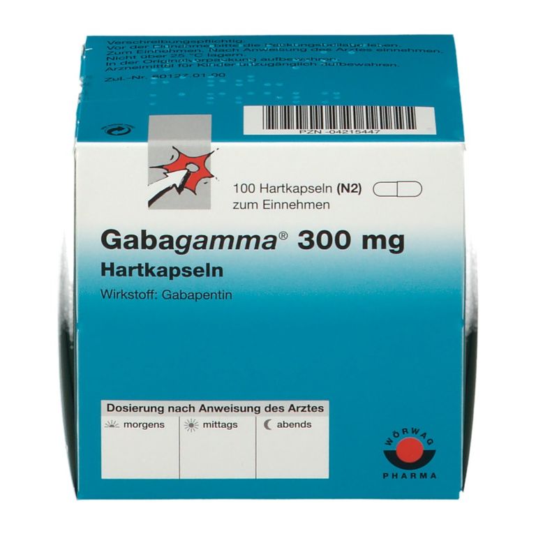 Gabagamma® 300 mg 100 St mit dem E-Rezept kaufen - Shop Apotheke