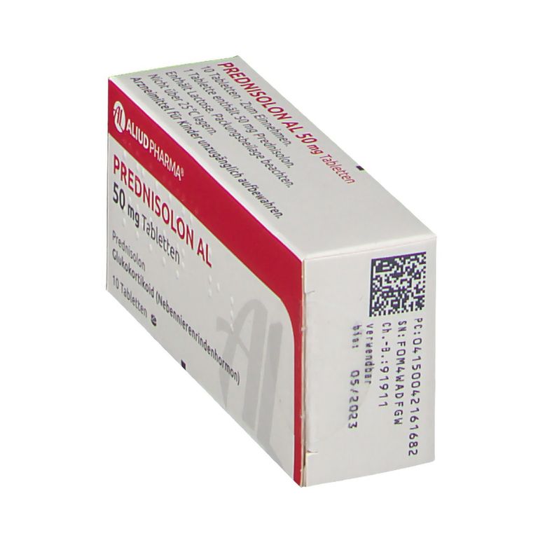 Prednisolon AL 50 mg 10 St mit dem E-Rezept kaufen - Shop Apotheke