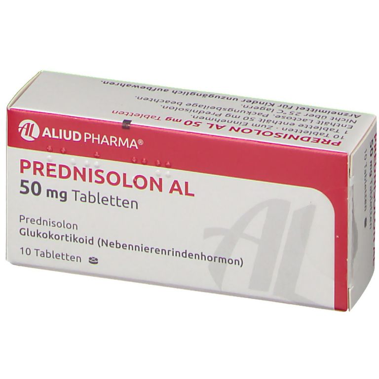 Prednisolon AL 50 mg 10 St mit dem E-Rezept kaufen - Shop Apotheke
