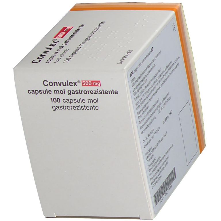 Convulex® 500 mg 100 St mit dem E-Rezept kaufen - Shop Apotheke