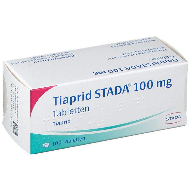 Tiaprid STADA® 100 mg 100 St mit dem E-Rezept kaufen - Shop Apotheke