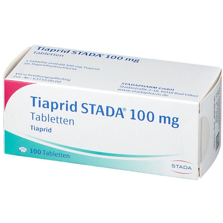 Tiaprid STADA® 100 mg 100 St mit dem E-Rezept kaufen - Shop Apotheke