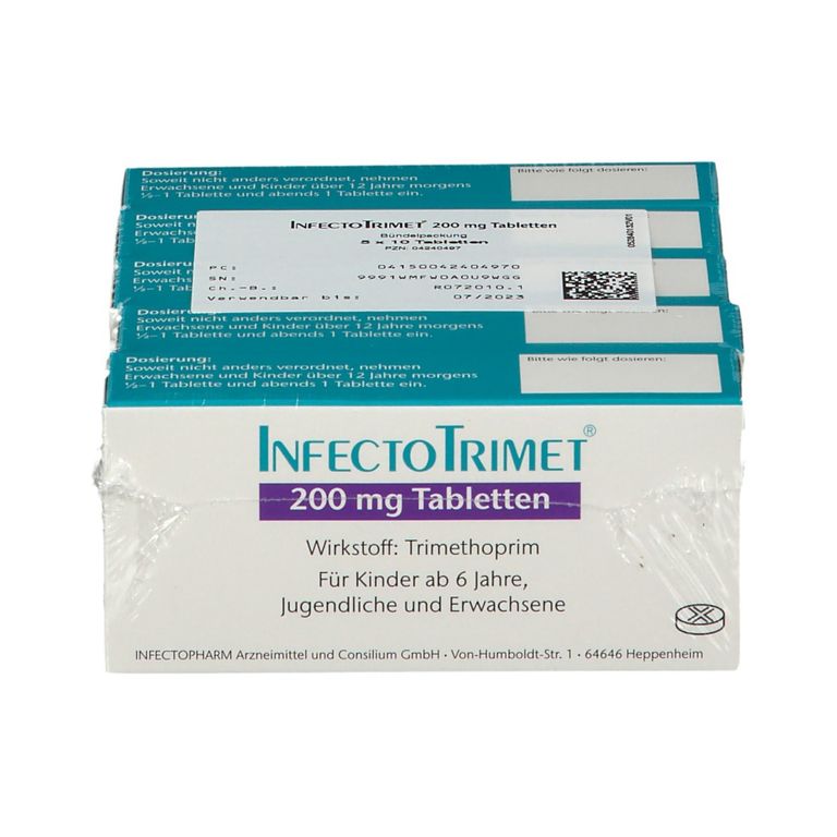 InfectoTrimet® 200 mg 5x10 St mit dem E-Rezept kaufen - Shop Apotheke