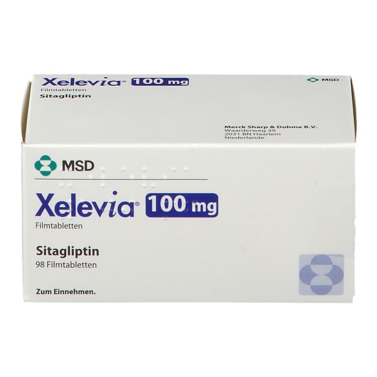 Xelevia® 100 mg 98 St mit dem E-Rezept kaufen - Shop Apotheke