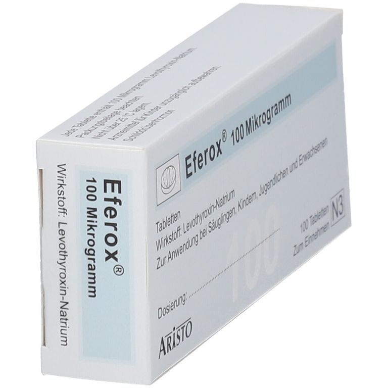 Eferox® 100 µg 100 St mit dem E-Rezept kaufen - Shop Apotheke