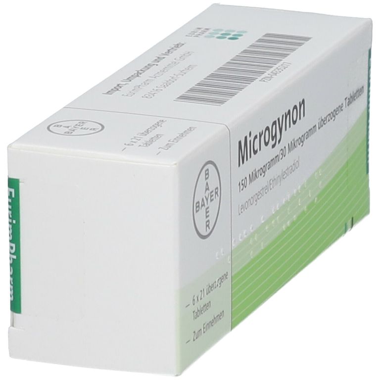 Microgynon 21 6x21 St mit dem E-Rezept kaufen - Shop Apotheke
