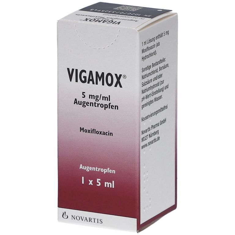 VIGAMOX® 5 mg/ml 5 ml mit dem E-Rezept kaufen - Shop Apotheke