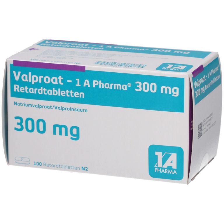 Valproat - 1A Pharma® 300Mg 100 St mit dem E-Rezept kaufen - Shop Apotheke
