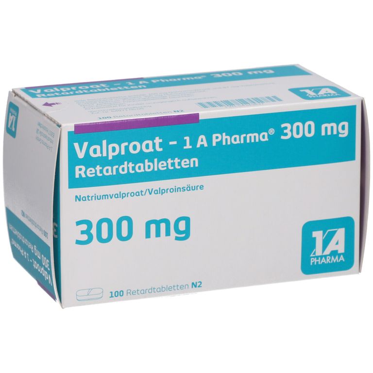 Valproat - 1A Pharma® 300Mg 100 St mit dem E-Rezept kaufen - Shop Apotheke