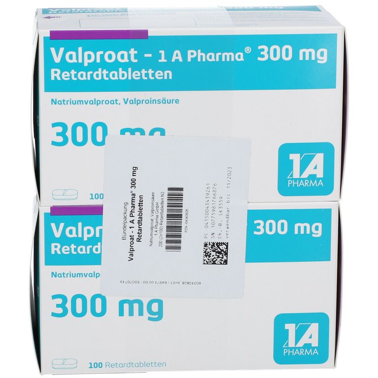 Valproat - 1A Pharma® 300Mg 200 St mit dem E-Rezept kaufen - Shop Apotheke