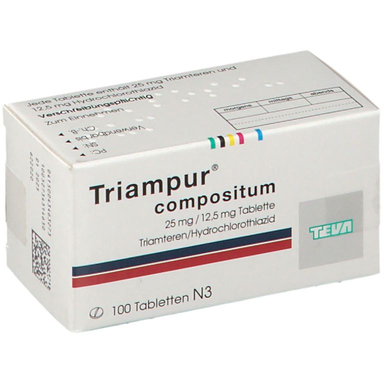 Triampur® compositum 25 mg/12,5 mg 100 St mit dem E-Rezept kaufen ...