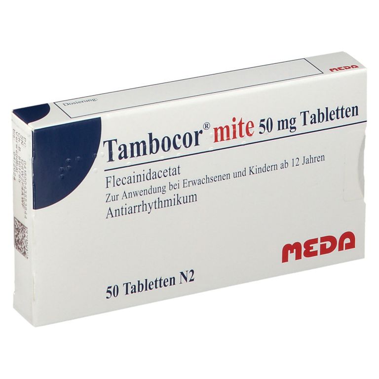 Tambocor® mite 50 mg 50 St mit dem E-Rezept kaufen - Shop Apotheke
