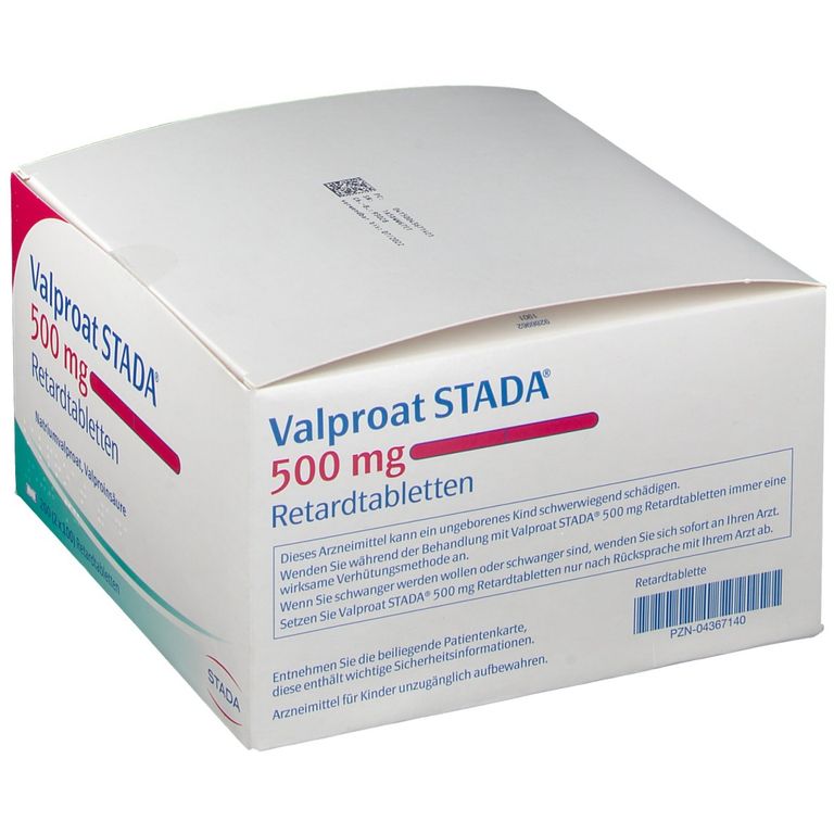Valproat STADA® 500 mg 200 St mit dem E-Rezept kaufen - Shop Apotheke