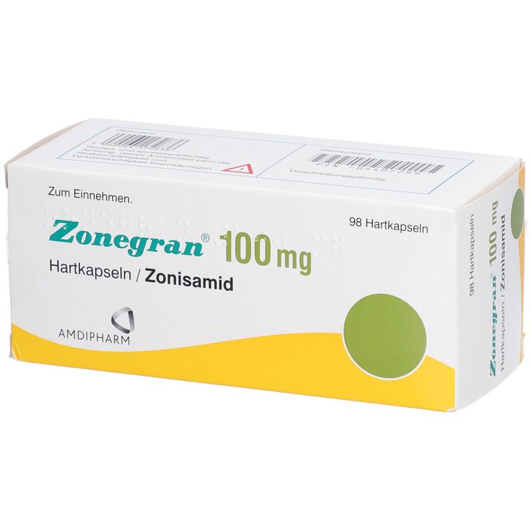 Zonegran® 100 mg 98 St mit dem E-Rezept kaufen - Shop Apotheke