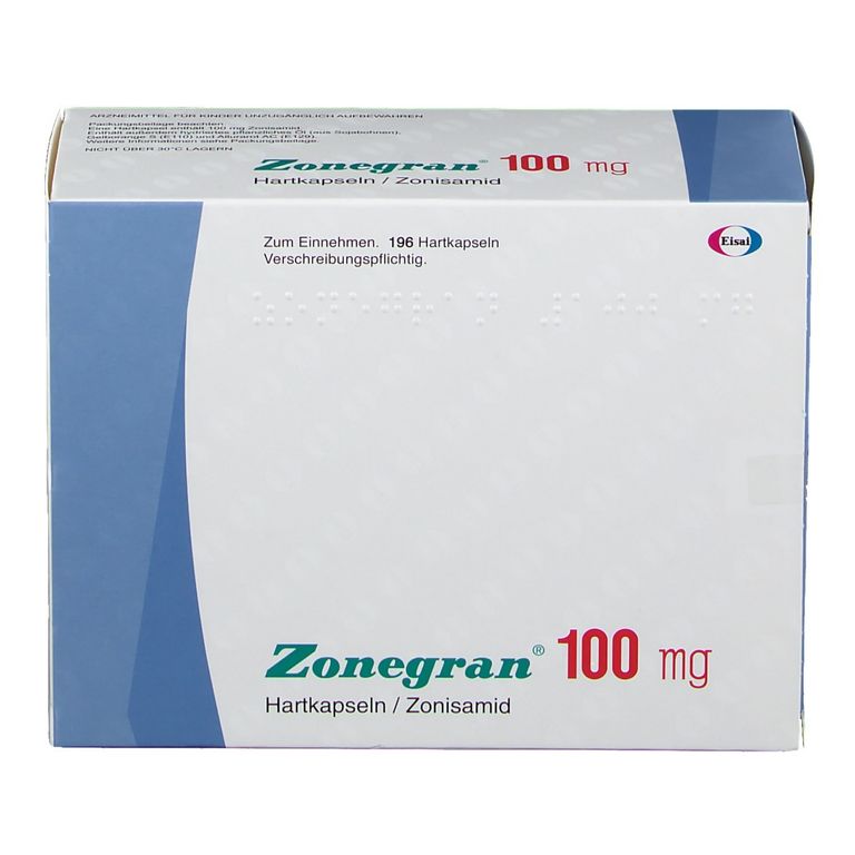 Zonegran® 100 mg 196 St mit dem E-Rezept kaufen - Shop Apotheke