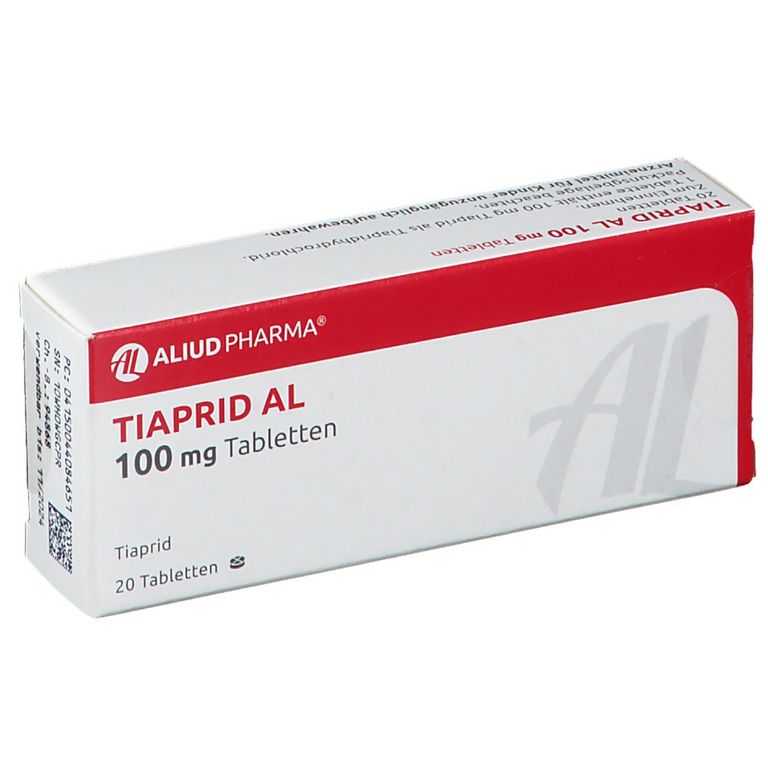 Tiaprid AL 100 mg 20 St mit dem E-Rezept kaufen - Shop Apotheke